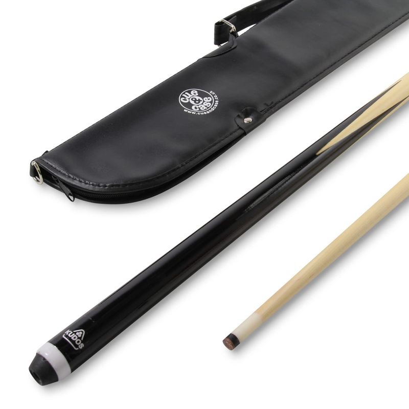 Kudos BLACK BUTT 36 Inch Economy Kids Junior Snooker Pool Cue with Cue ...