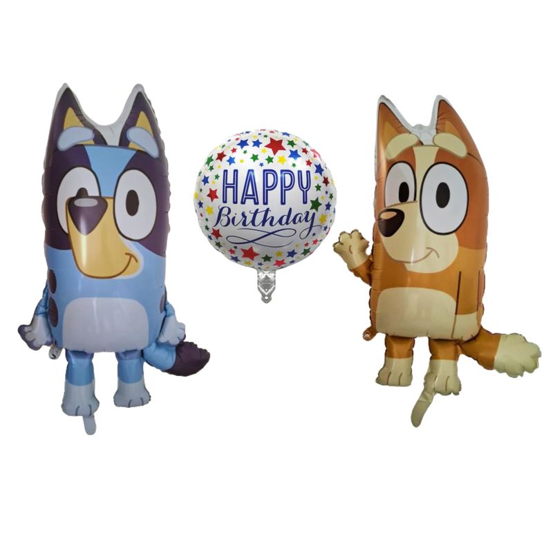 irty's Irtys Pack of 2 1 Bluey Ball and 1 Bingo Ball for Boys and Girls ...