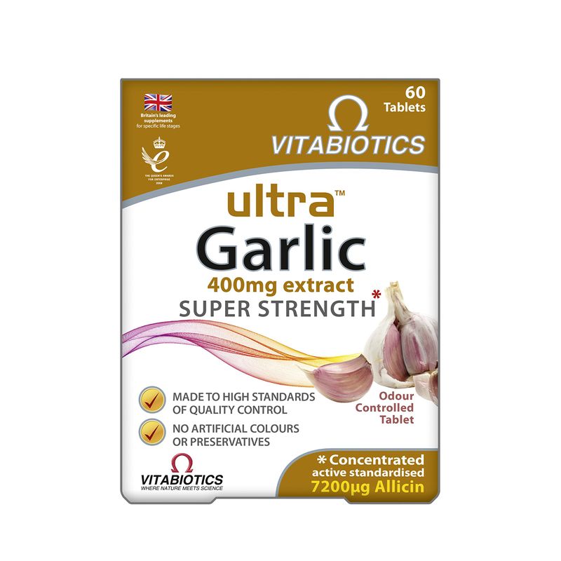 Vitabiotics Ultra Garlic Tablets - 60 Tablets - Online Marketplace ...