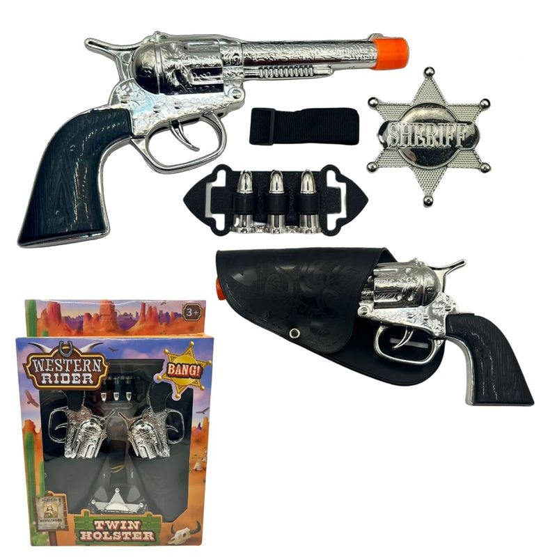 Ultimate Cowboy Sheriff Role Play Set for Kids – Complete with Twin Toy ...
