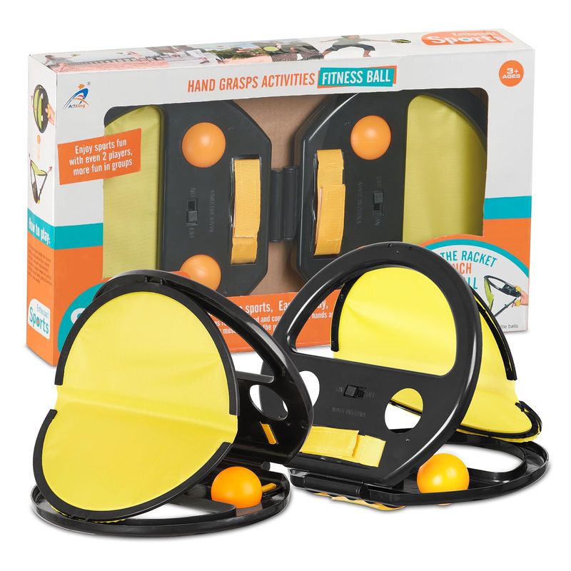 BSROBOTIC Velcro Ball and Catch Game, 2024 Upgrade Toss and Catch Ball ...