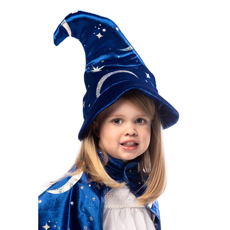 Little Adventures Royal Blue Wizard Costume Hat Age 3+ - EveryMarket