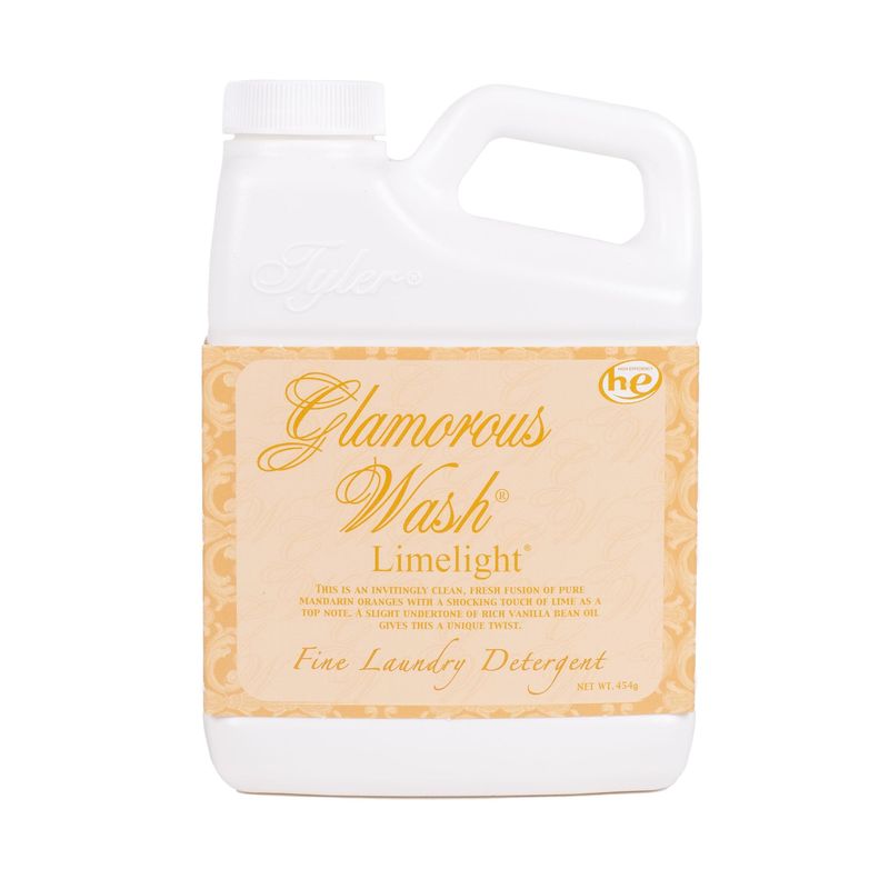Limelight Glamorous Wash 16 oz Fine Laundry Detergent by Tyler Candles ...