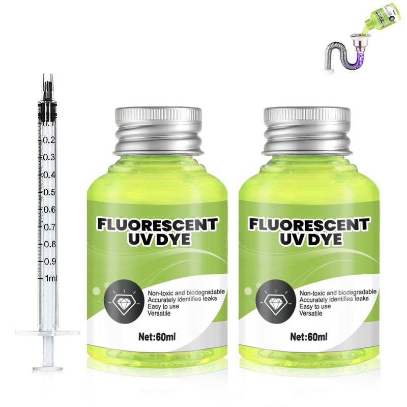 Allony Fluorescent UV Dye, Leak Detection Tracing Dye, Green UV Dye ...