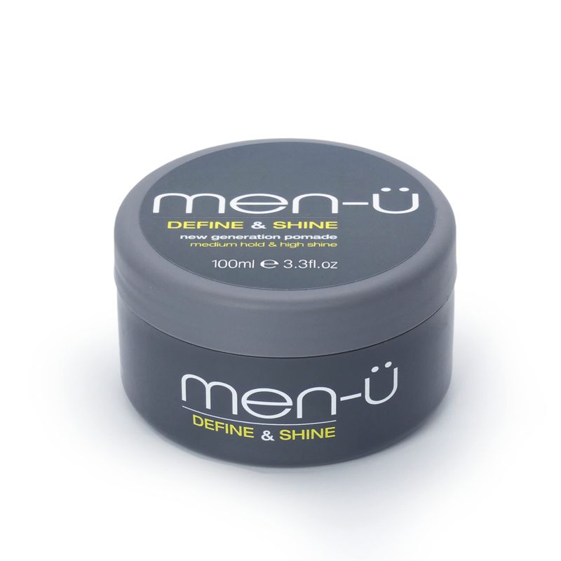 men-u pomade for men DEFINE & SHINE 100ml – Hair pomade w/ medium hold ...