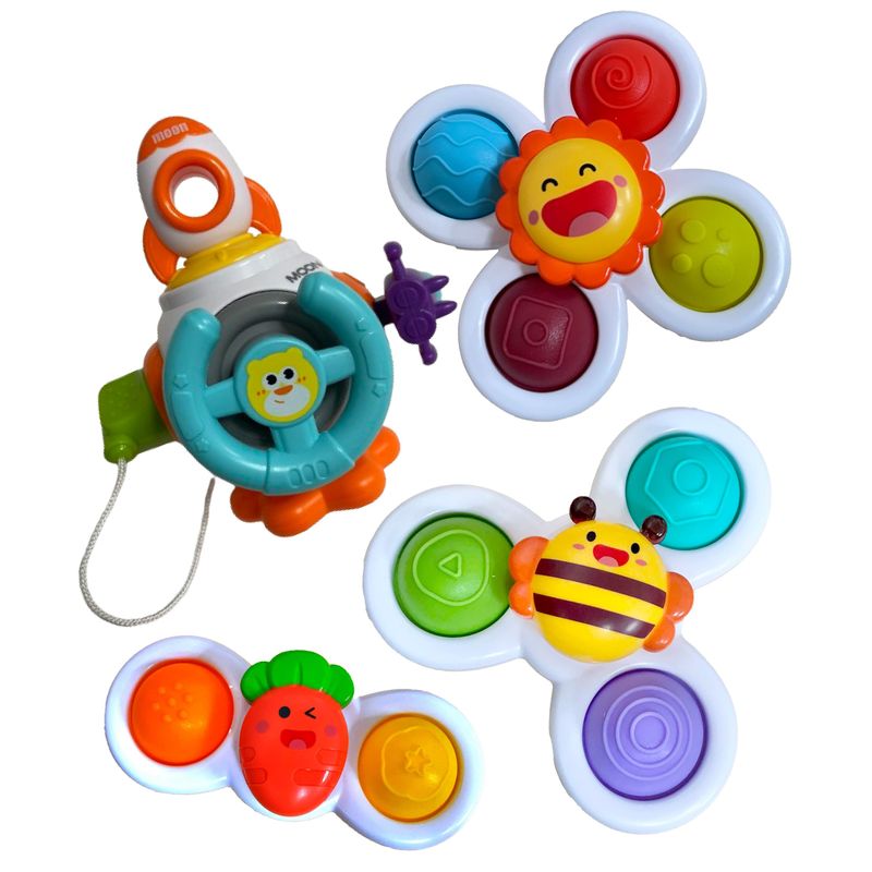 Guru Pong Hand Spinner for Babies, Teeth, Educational Toy, For 1 Years ...