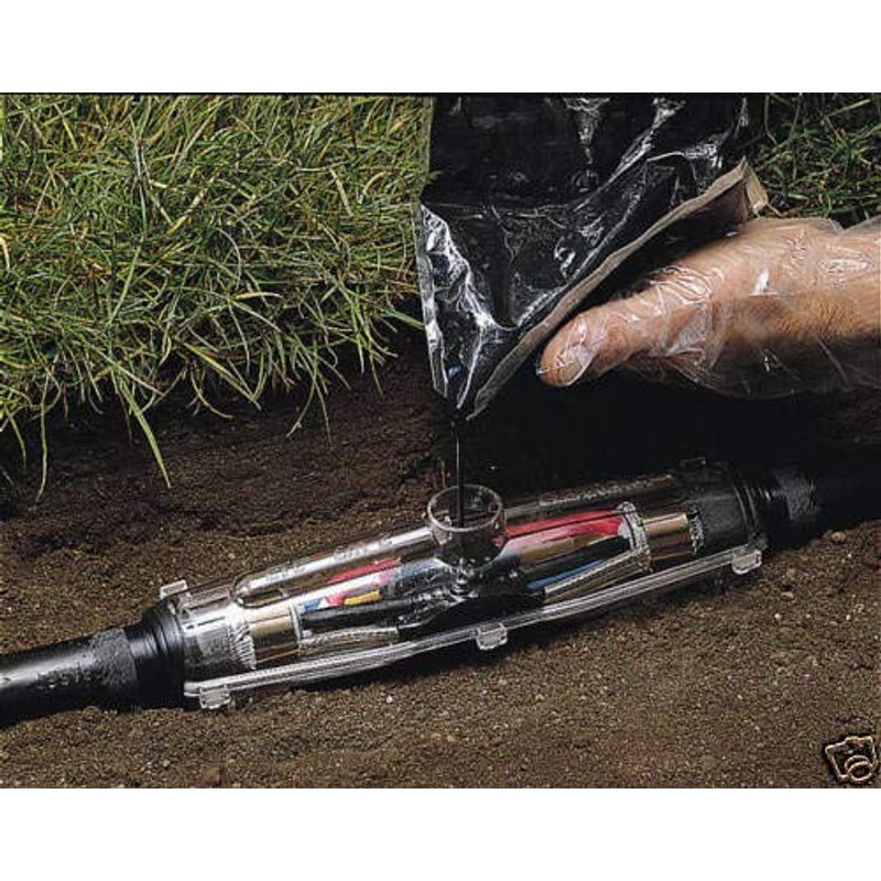 Resin Underground SWA Armoured Cable Joint KIT 1.5mm-10mm 2, 3 & 4 Core ...