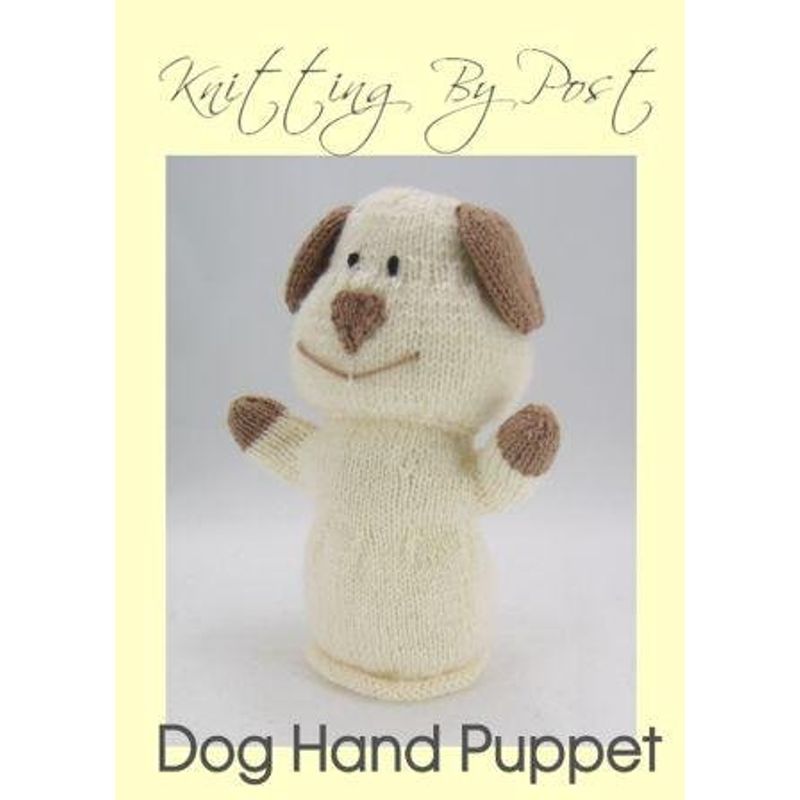 Knitting Pattern Dog Puppet - Online Marketplace - EveryMarket