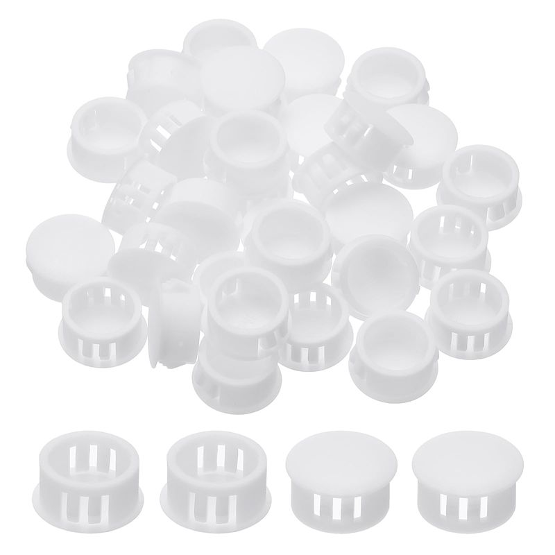 PATIKIL Plastic Hole Plugs, 48 Pcs 3/4"(19mm) Plastic Plugs Screw Hole ...