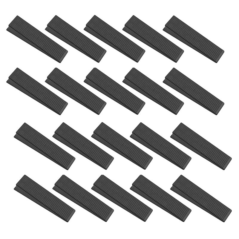 XNJIHWA 20 x Plastic Mounting Wedges, Tile Wedges, Tile Levelling ...