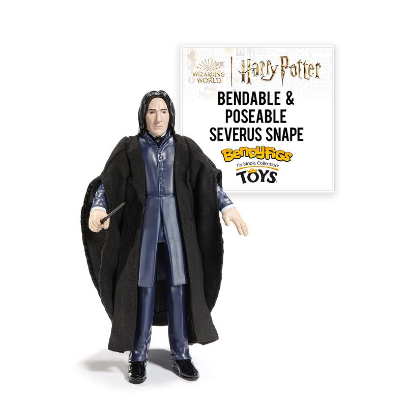 BendyFigs The Noble Collection Harry Potter - Severus Snape - Noble ...