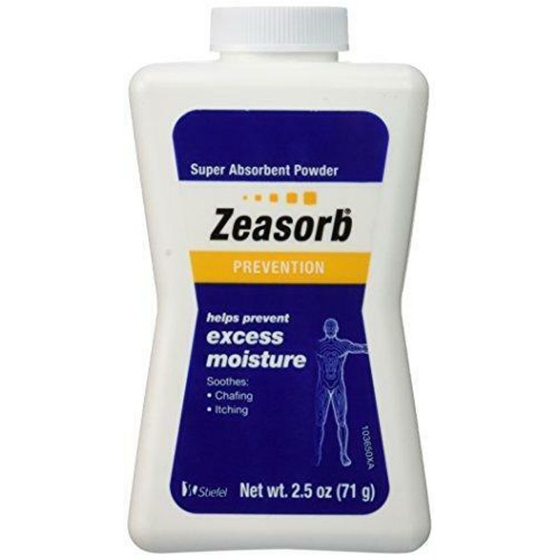 Special pack of 6 Zeasorb Super Absorbent Powder 2.5 oz (70.9 g ...