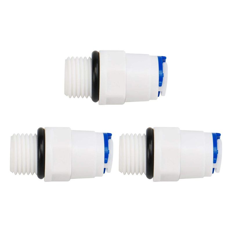 uxcell Quick Connect Water Filter Tube Fitting Push Connector Water ...