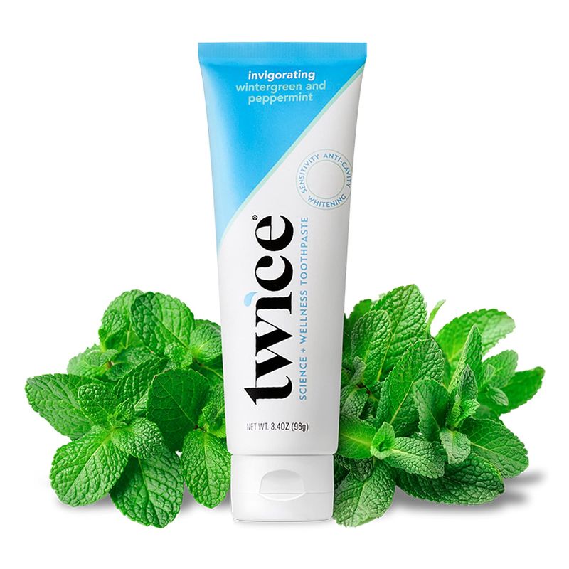 Twice Toothpaste - Sensitive Teeth Whitening Toothpaste - SLS Free ...
