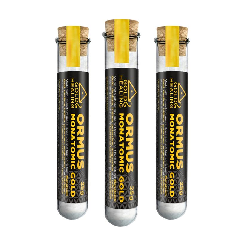 GOLD HEALING ORMUS Powder 25g MONATOMIC Gold, MANA, MUFKUTZ, ORBITALLY REARRANGED MONOATOMIC ...