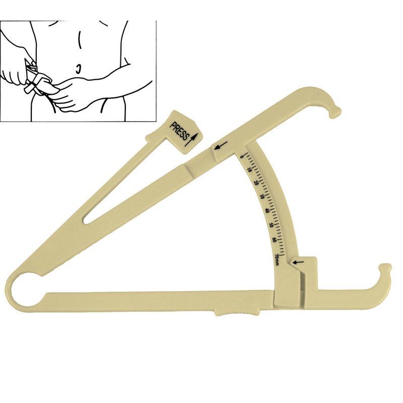 Senshi Japan Body Fat Calipers, Measuring Tool, East To Use ...