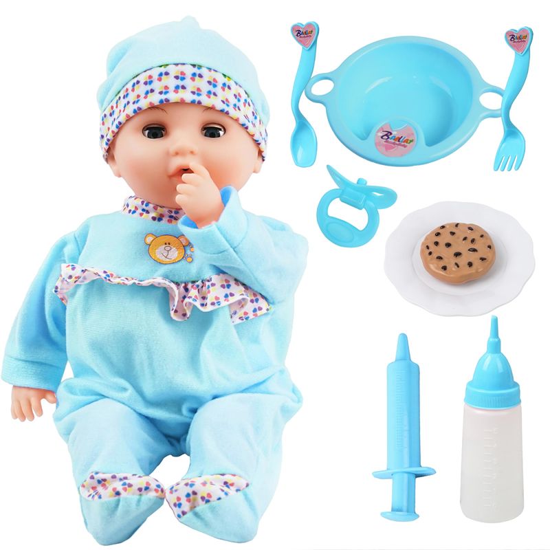 Toy Choi's Interactive Baby Doll - 16 Inch Crying Talking Feeding Dolls ...