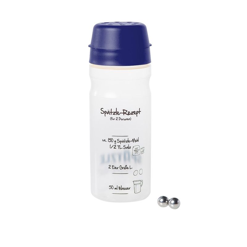 Spätzle-Shaker Dark Blue for 2 Servings of Homemade Spaetzle (675 ml ...