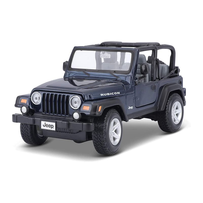Maisto Plastic Jeep Wrangler Rubicon Diecast Vehicle (1:27 Scale ...