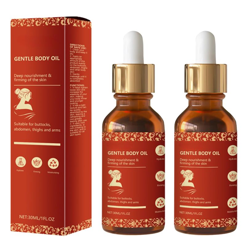 2PCS Magic Body Firming Oil, Magic Luxury Body Oils for Tightening Skin ...