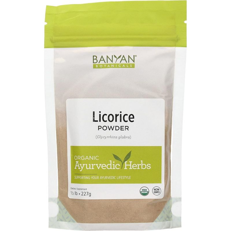 Banyan Botanicals Licorice Root Powder, 1/2 Pound - USDA Organic ...