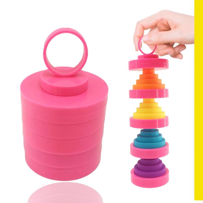 Magic folding blocks fidget toys - Transformable and spining - Stress ...