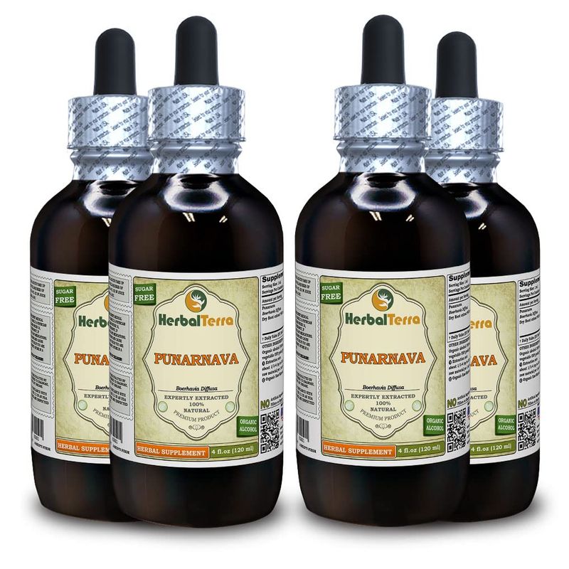 Punarnava (Boerhavia Diffusa) Dried Root Liquid Extract (Brand Name ...