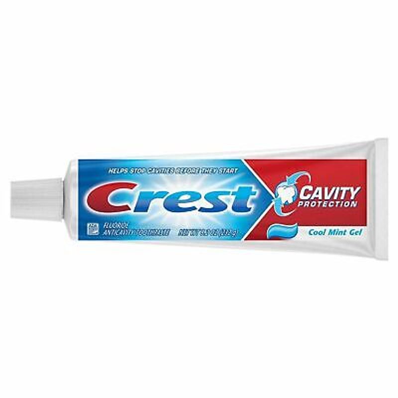 Crest Fluoride Anticavity Toothpaste Cavity Protection Cool Mint 8.2oz ...