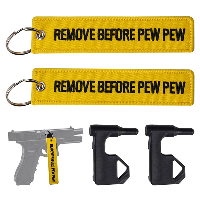 VOHEZPT Chamber Safety Flas for Rifles Handguns Shotguns 2 Set, Chamber ...