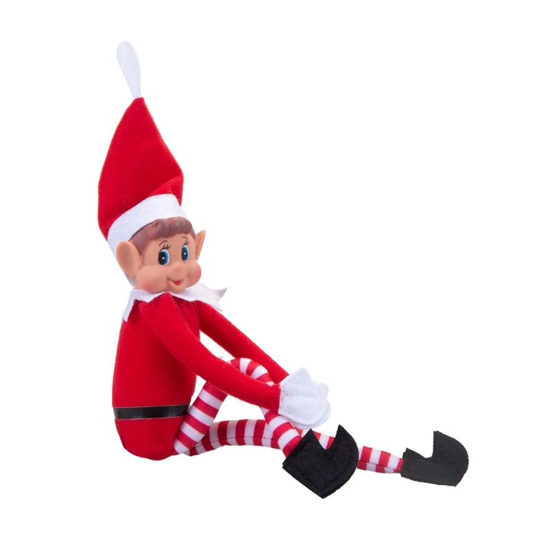 Elves Behavin' Badly - Pack of 2 Elf Plush With Vinyl Face - Red/White ...