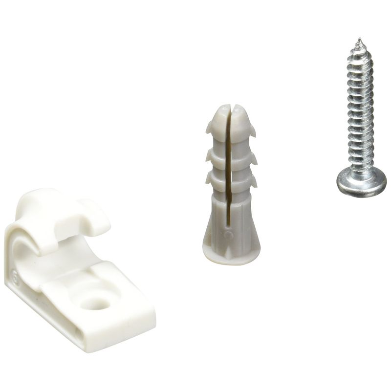 Closetmaid #7546 12PK White Down/Wall Clip - Online Marketplace ...