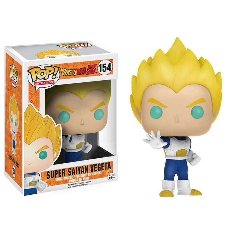 Dragon Ball Z: Super Saiyan Vegeta Funko POP Vinyl Figure AAA Anime ...