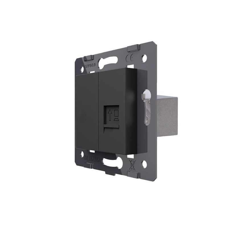 Livolo Simple LAN Module Patch CAT7 as End or Through Socket RJ45 with ...