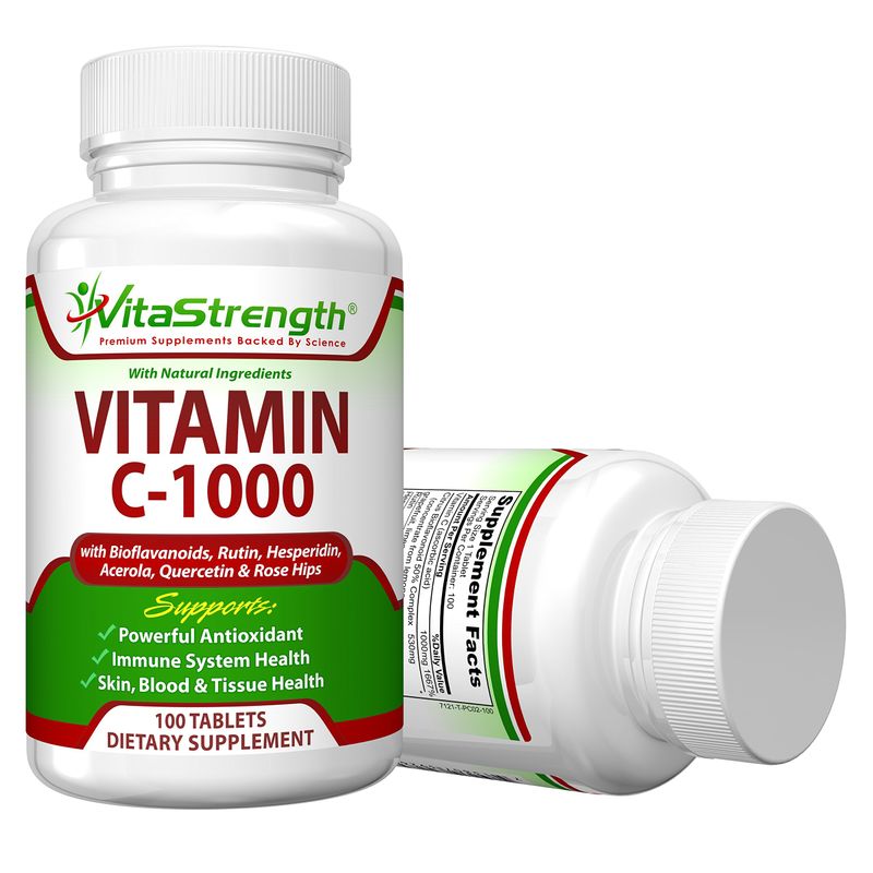 Vitamin C-1000 Complete Complex with Bioflavonoids, Rutin, Aceroia ...