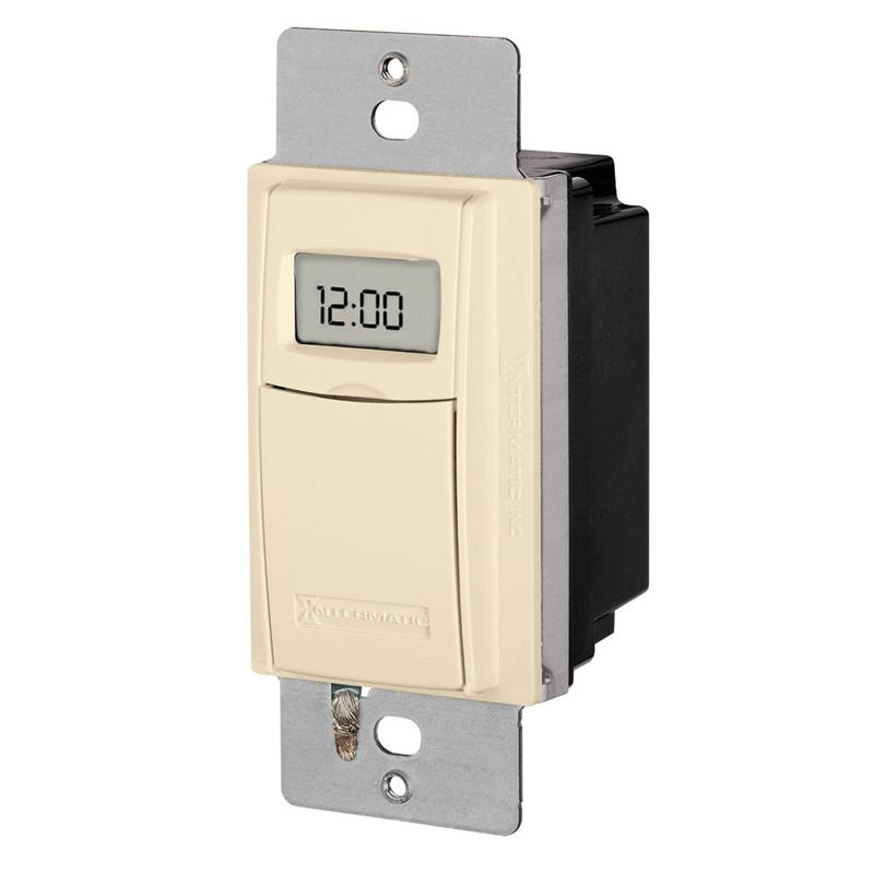 Intermatic ST01A 7 Day Programmable In Wall Digital Timer Switch for ...