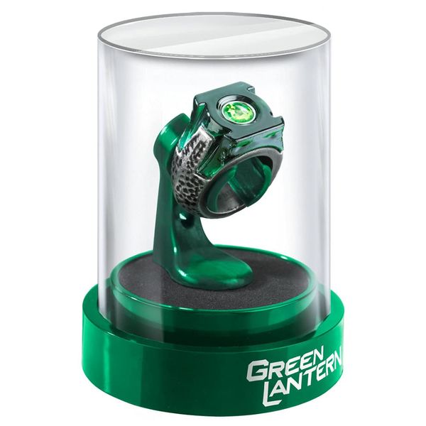 The Noble Collection DC Green Lantern Prop Ring & Display - Die Cast ...