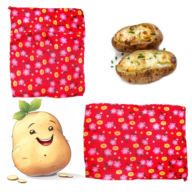 KR. LIF 2 Pack Potato Express Microwave Bag – Baked Potato Microwave ...