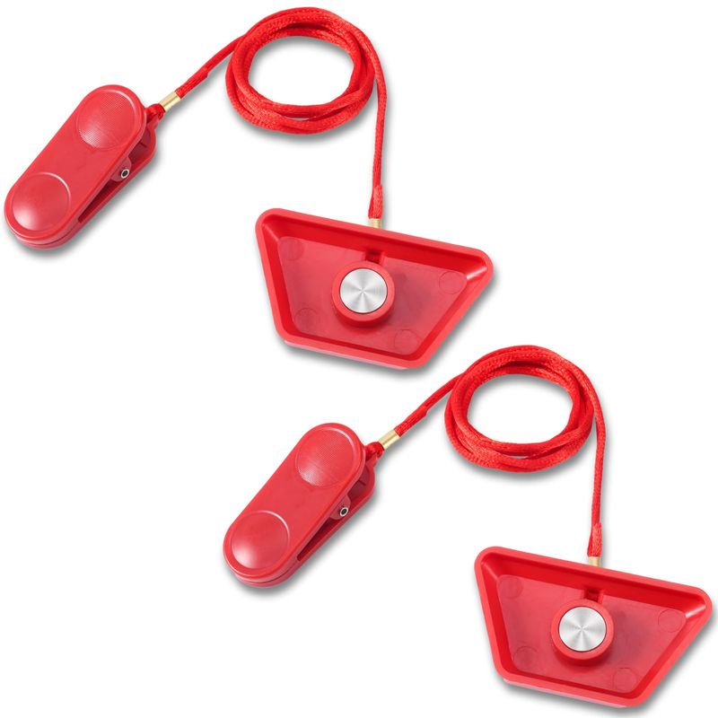 Gosknor 2pcs Treadmill Magnet Safety Key, 2.4x1.3 Inch Universal ...