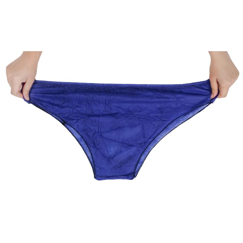 Toysfan Paper Shorts, Full Back, Disposable Pants, 10 Pieces, L, Navy ...