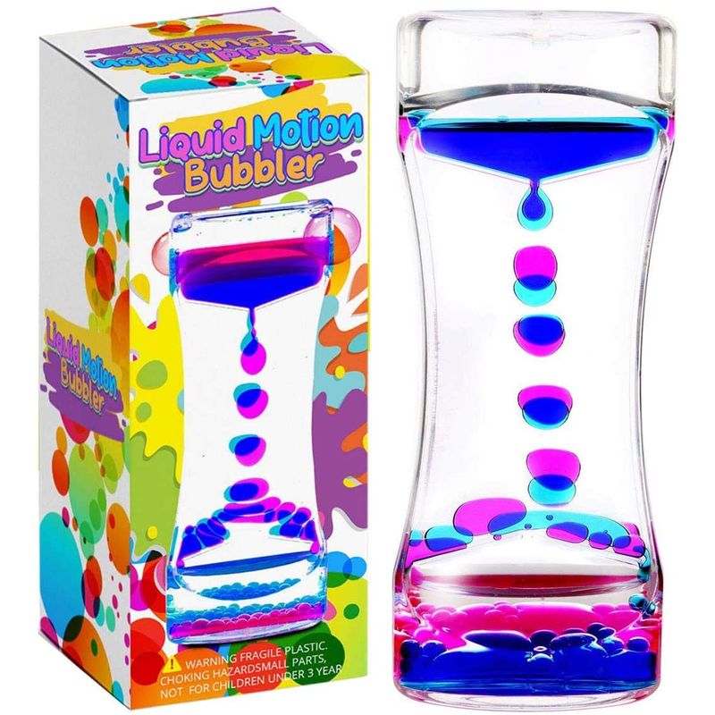 LIVOND Liquid Motion Bubbler Sensory Timer, 2 Minute – Big Calming ...