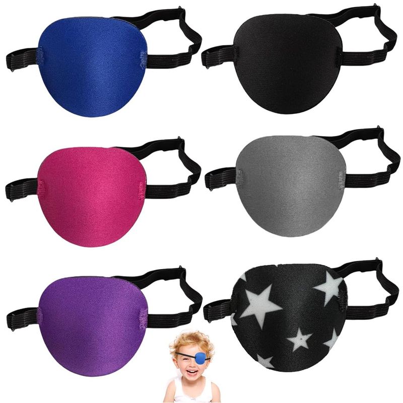 6 Pcs Eye Patches, Eye Patches for Adults, Eye Patch Medical, 3D ...