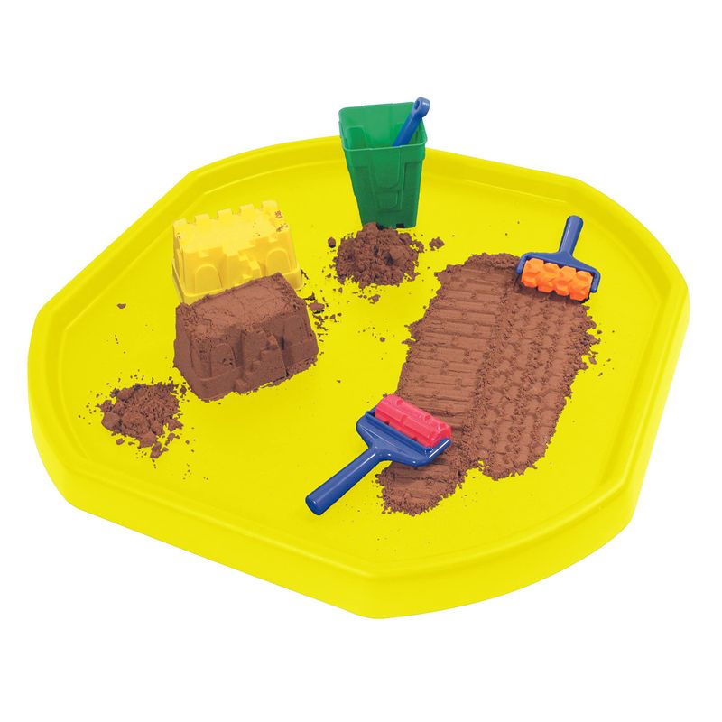 Childrens Fun Play Sand Pit Tray Plastic Small Mixing Tray 70CM X 70CM ...