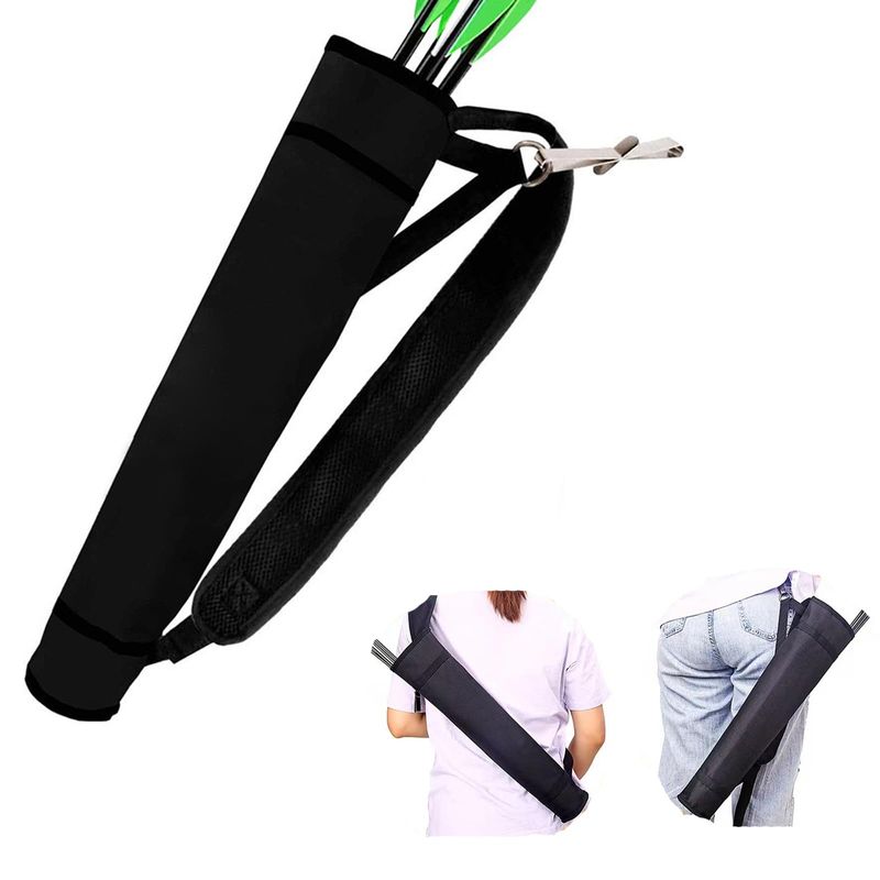 KURUGEILI Archery Quiver Back and Hip Quivers Adjustable Arrow Backpack ...