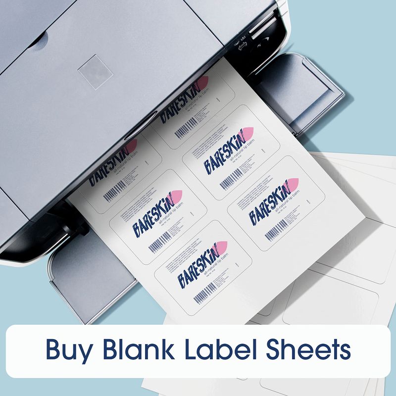 Avery Rectangle Cover Up/Opaque Labels, A4 Sheet of Labels, Custom ...