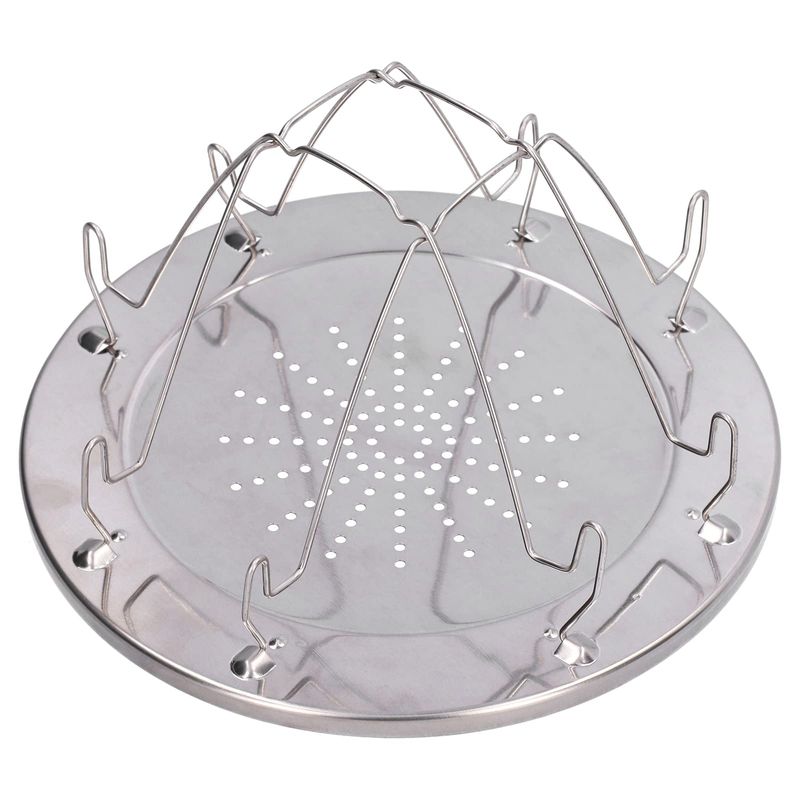 Stainless Steel Folding Camp Stove Toaster, Easy to Clean Portable ...