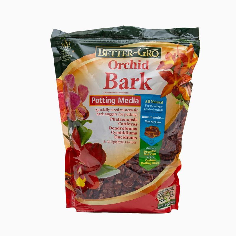 Better-Gro Orchid Bark - Premium Grade Orchid Potting Medium for ...