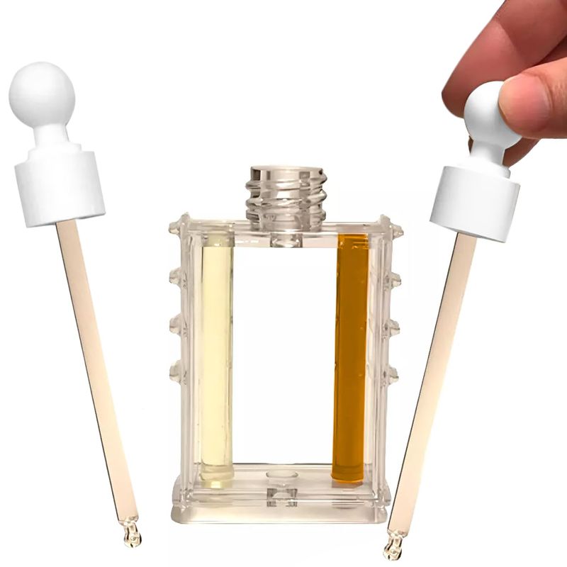 Fryer Oil Test Kit, Two Color Visual Guide With Glass Dropper ...