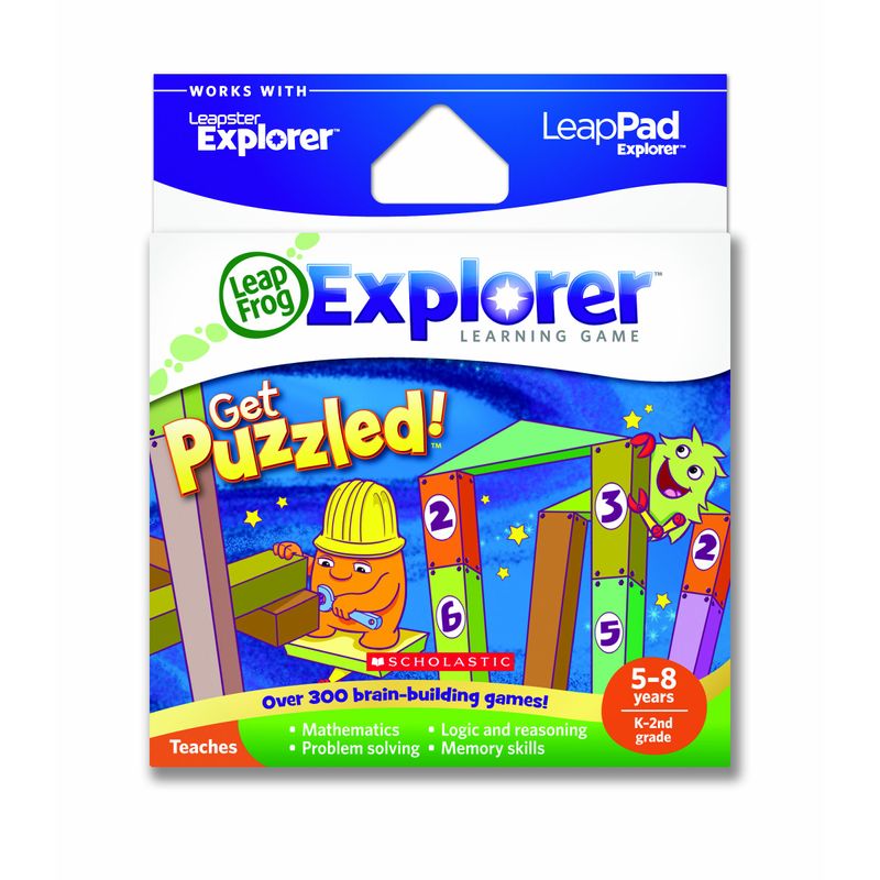 LeapFrog Explorer Learning Game: Get Puzzled! (works with LeapPad ...