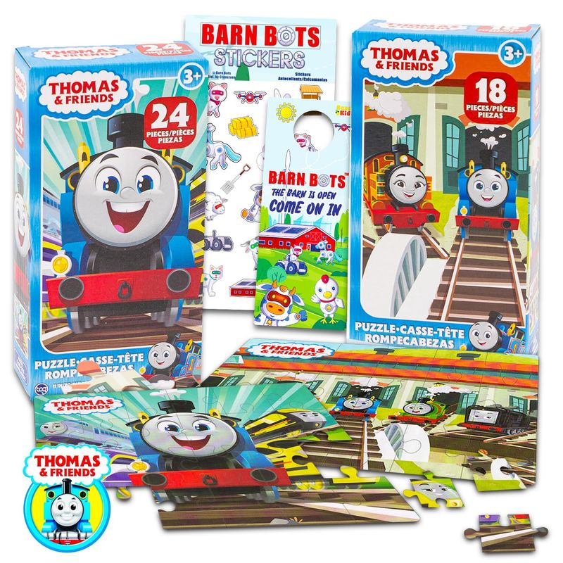 Thomas The Train Puzzles for Kids, Toddlers - Bundle with 2 Thomas and ...