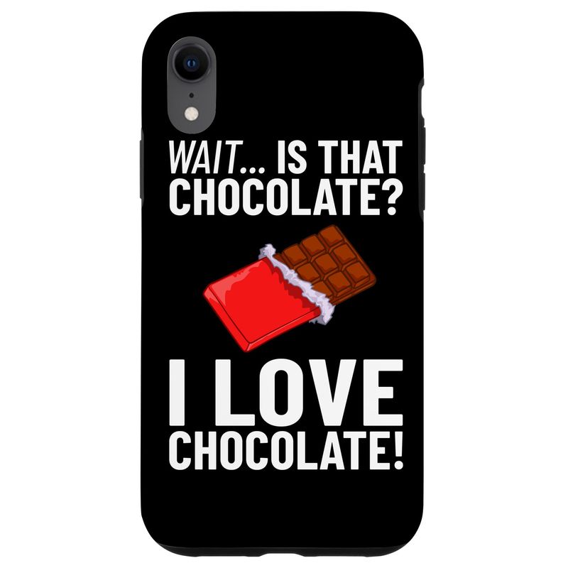 iPhone XR Chocolate Candy Bar Chocolate Dark Keto Smartphone Case ...